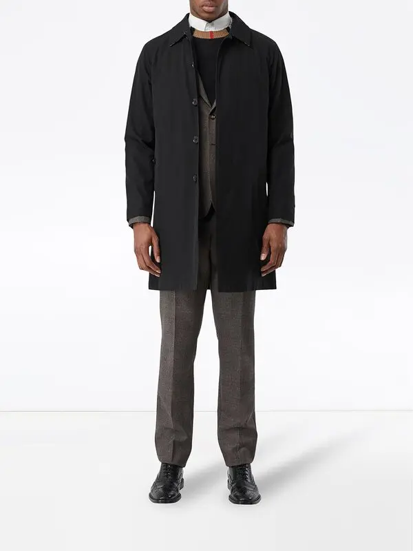 Burberry The Camden Car Coat - Black