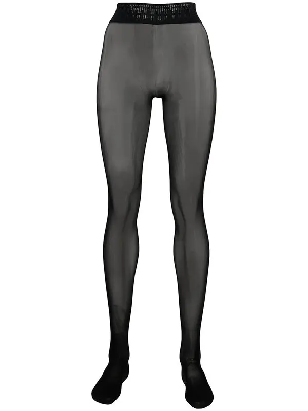 Wolford Fatal 15 Two-pack Tights - Black