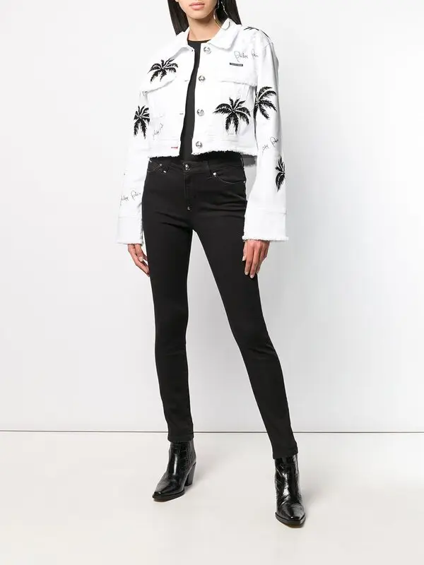 Philipp Plein Distressed Skinny Jeans