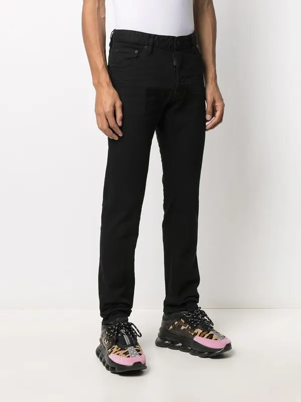 Dsquared2 Logo Patch Jeans
