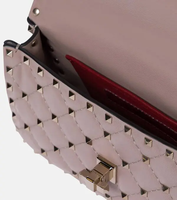 Valentino Garavani Rockstud Spike Small Leather Shoulder Bag