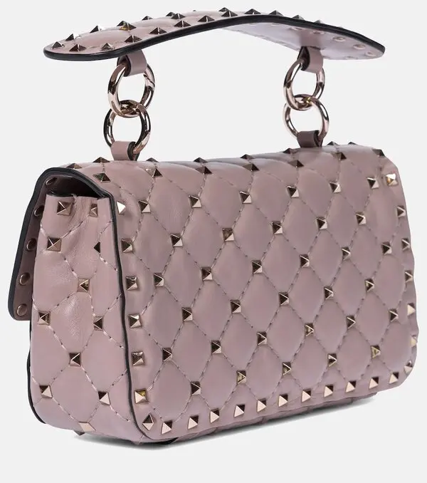 Valentino Garavani Rockstud Spike Small Leather Shoulder Bag