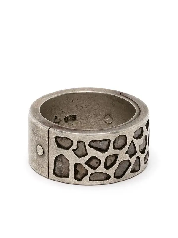 PARTS OF FOUR Sistema 12mm Ring - Silver
