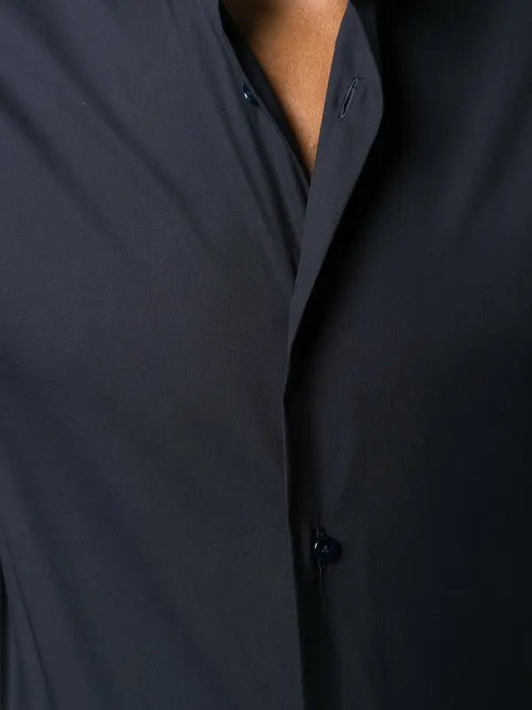 BARBA NAPOLI Plain Button Shirt