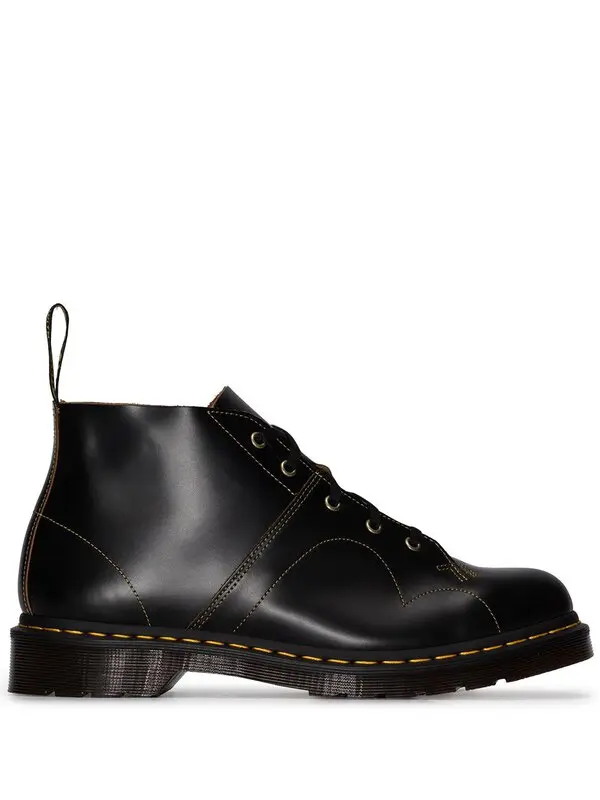 Dr. Martens Leather Lace-up Booties