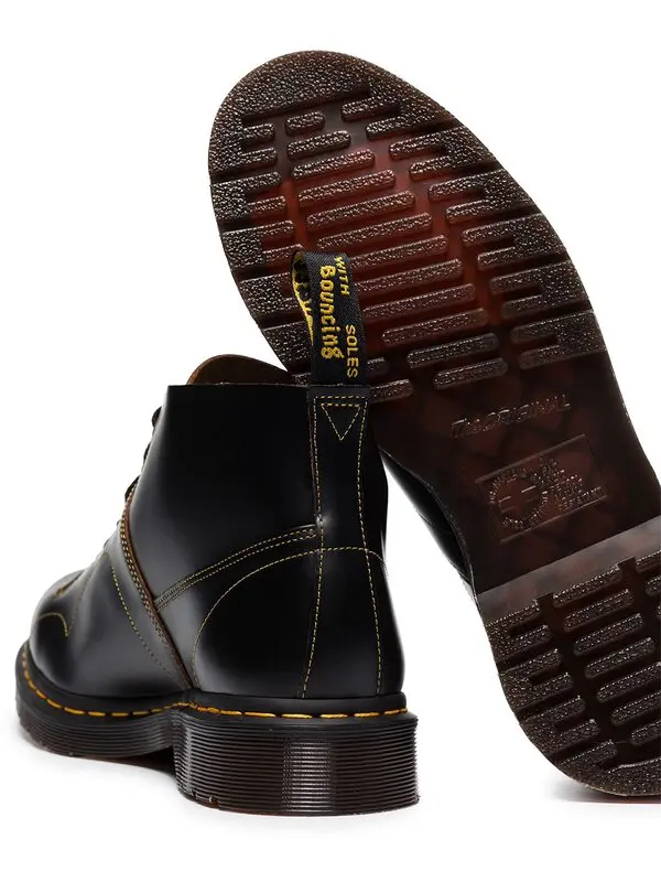 Dr. Martens Leather Lace-up Booties