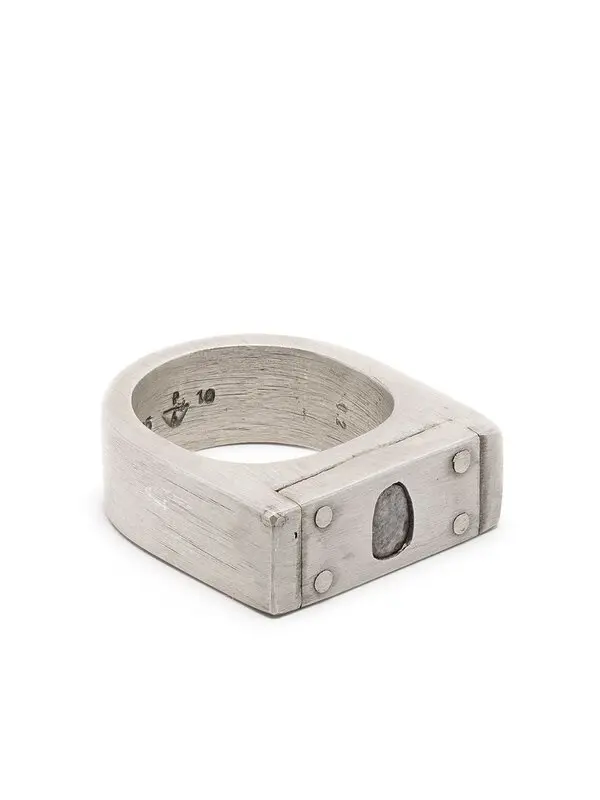 PARTS OF FOUR Plate Single Ring - Silver