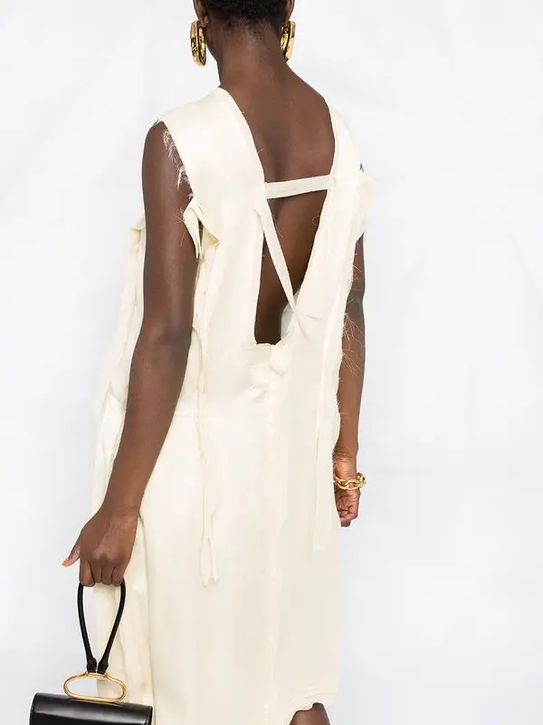 MAISON MARGIELA Ripped Midi Dress