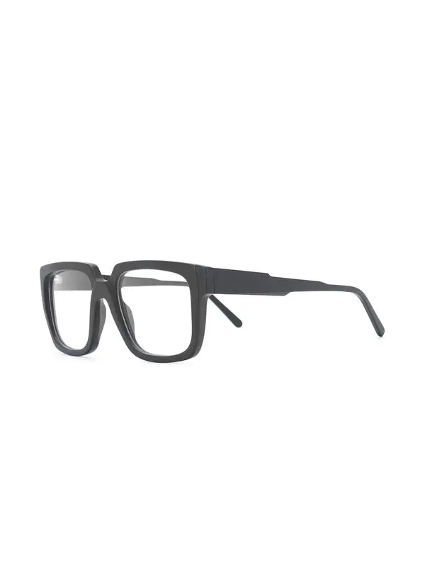 KUBORAUM K3 Square-frame Glasses - Black