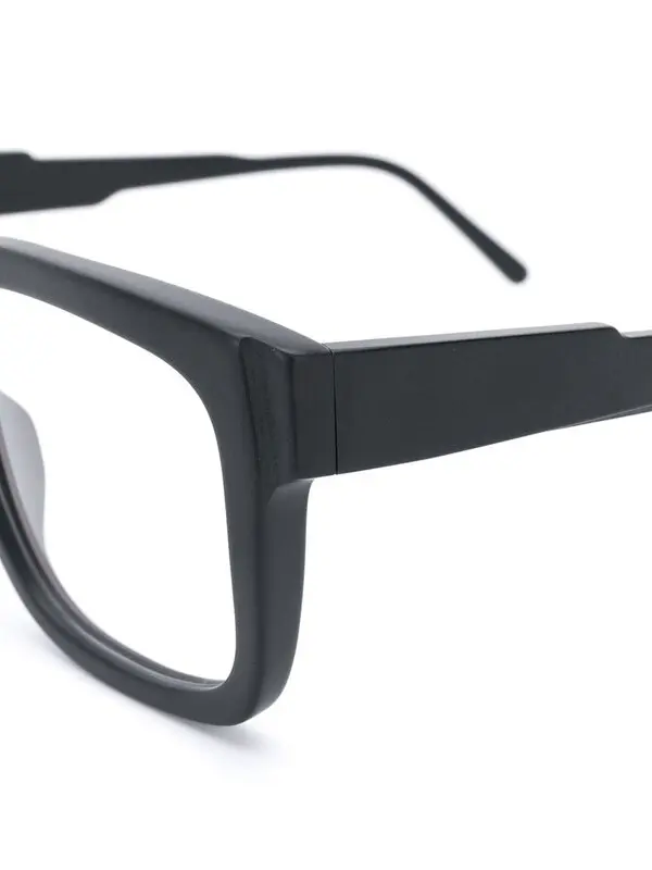 KUBORAUM K3 Square-frame Glasses - Black