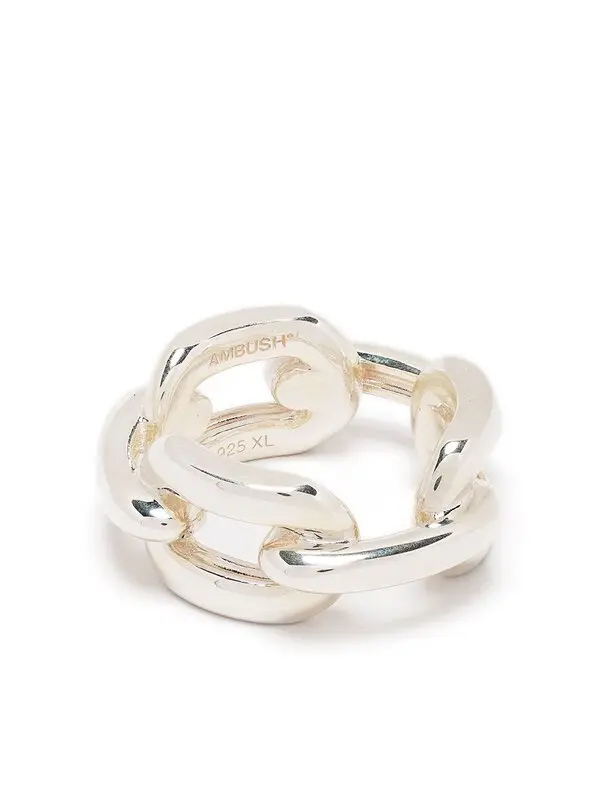 Ambush Kk 2 Chain Ring - Silver | Editorialist