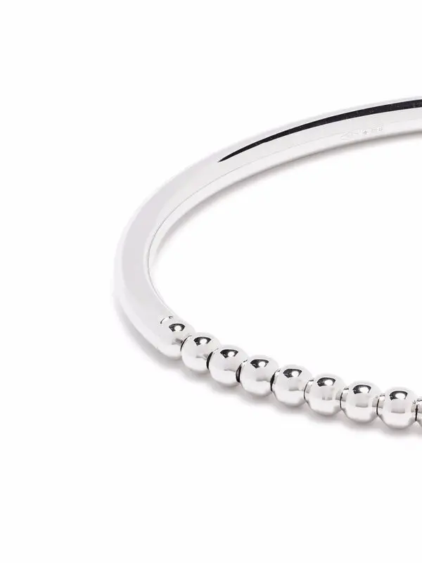 PRAGNELL 18kt White Gold Bohemia Bangle - Silver