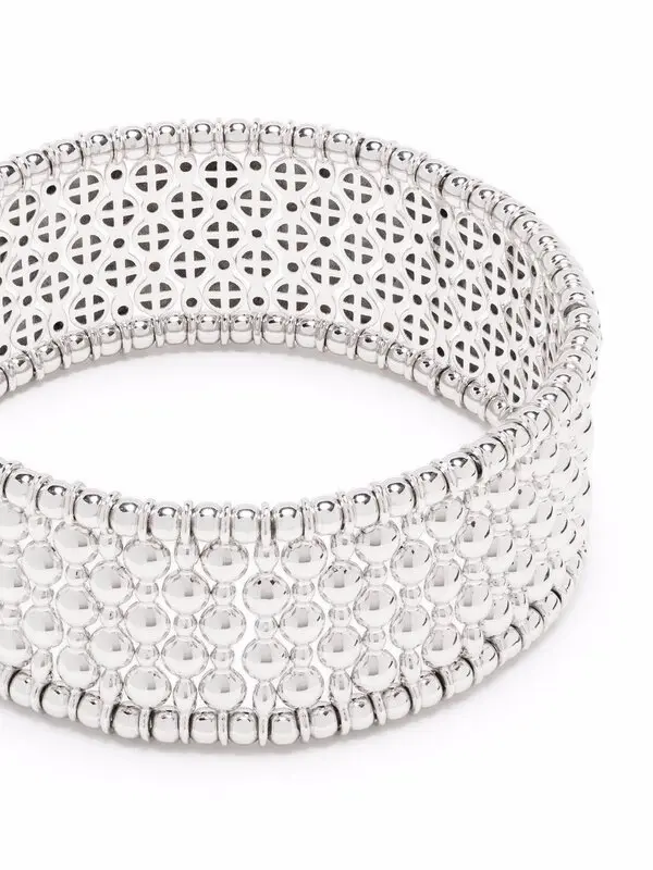 PRAGNELL 18kt White Gold Bohemia Bangle - Silver