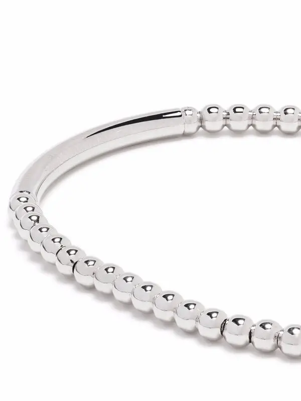 PRAGNELL 18kt White Gold Bohemia Bangle - Silver