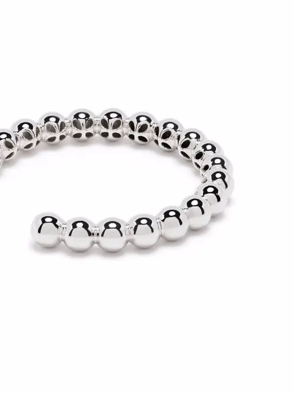 PRAGNELL 18kt White Gold Diamond Hoop Earrings