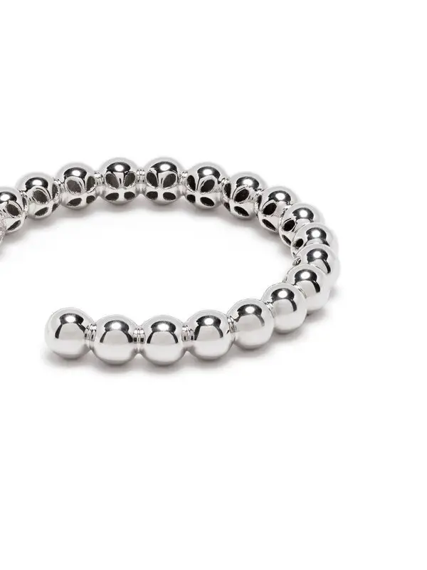 PRAGNELL 18kt White Gold Bohemia Hoop Earrings - Silver