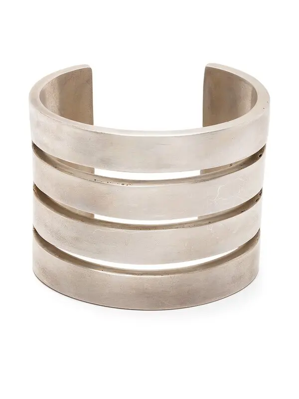 PARTS OF FOUR Ultra Reduction Slit Bracelet - Silver