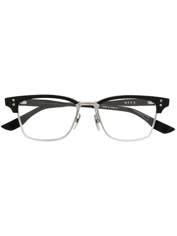 Dita Statement Six Reading Glasses - Black