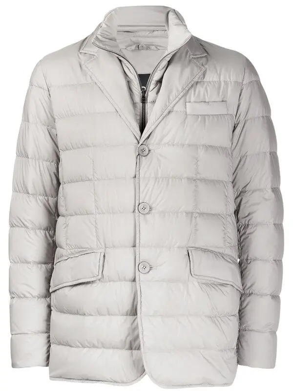 Herno Single-breasted Padded Jacket