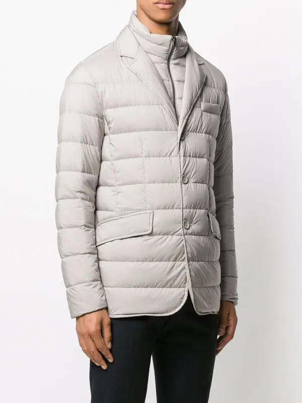 Herno Single-breasted Padded Jacket