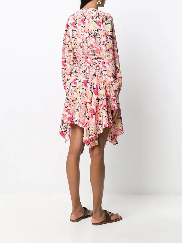 Stella McCartney Floral-print Asymmetric Dress