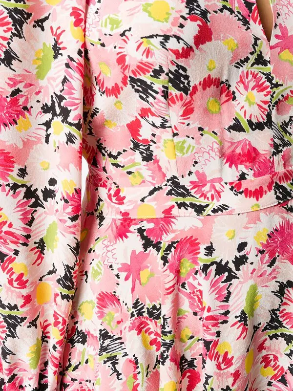 Stella McCartney Floral-print Asymmetric Dress