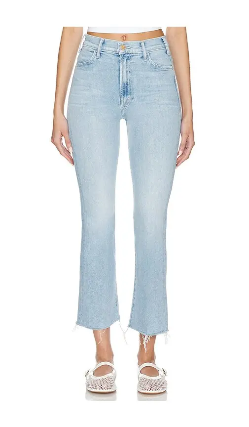 MOTHER The Hustler Ankle Fray Jeans