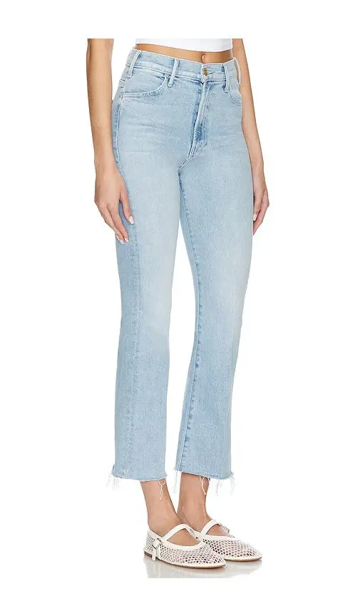 MOTHER The Hustler Ankle Fray Jeans