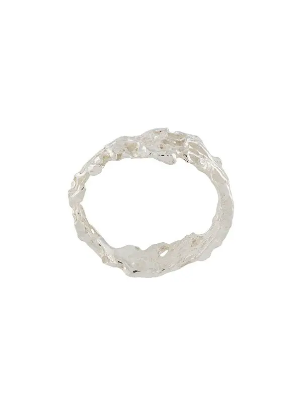 LOVENESS LEE Cylindro Textured Ring - Silver