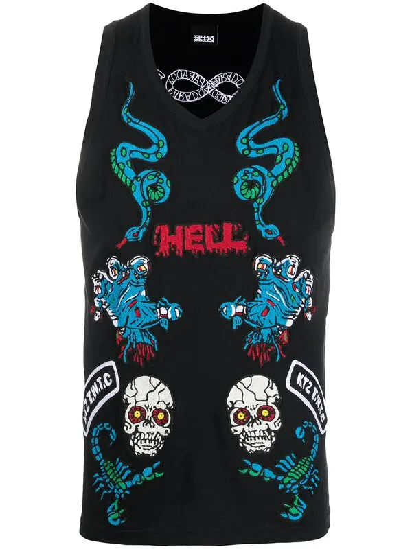 KTZ Patches Vest Top