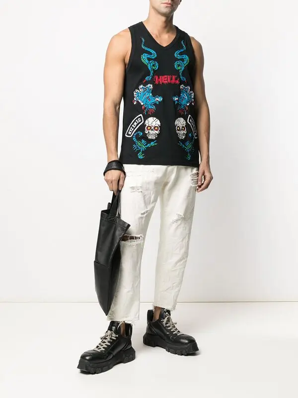 KTZ Patches Vest Top
