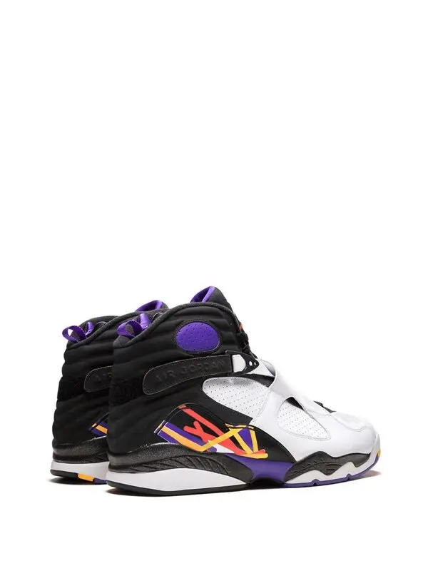 JORDAN Air Retro 'three-peat' Sneakers - White