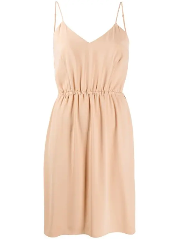 MAISON MARGIELA V-neck Sleeveless Dress