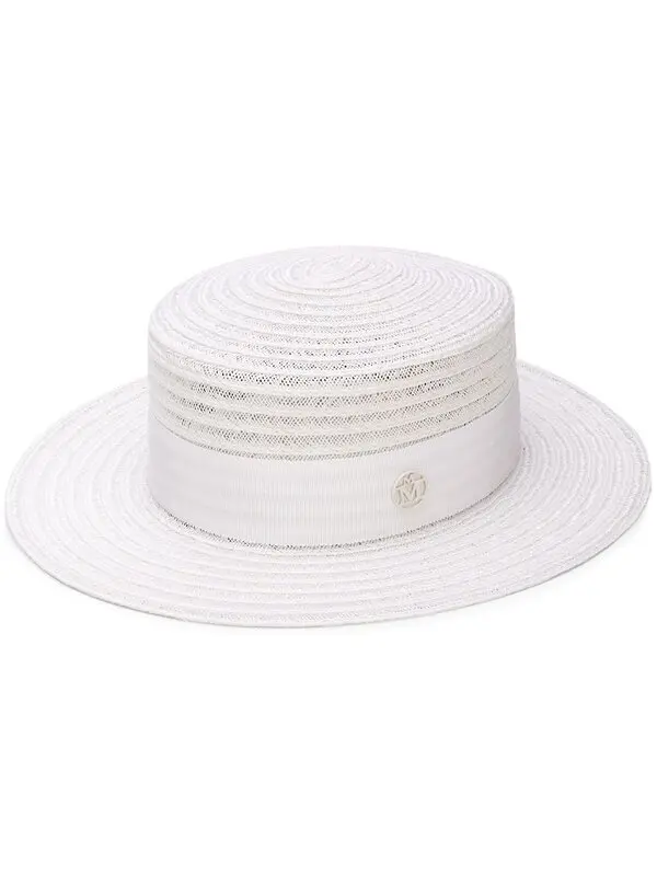 MAISON MICHEL Kiki Hat - White
