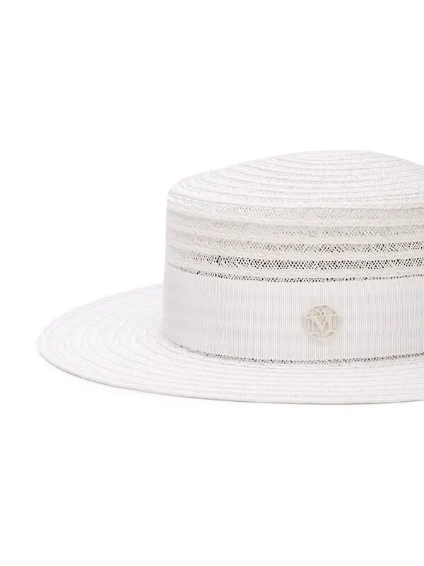 MAISON MICHEL Kiki Hat - White