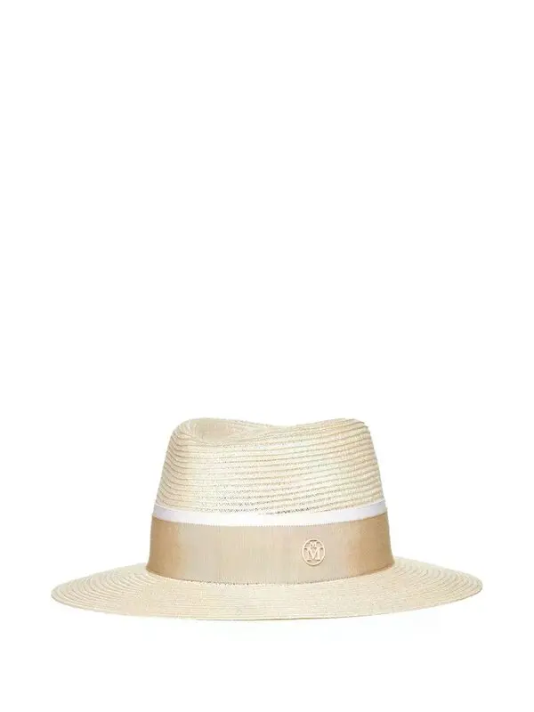MAISON MICHEL André Straw Fedora Hat