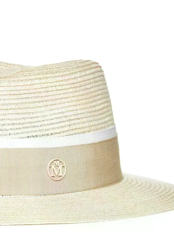 MAISON MICHEL André Straw Fedora Hat