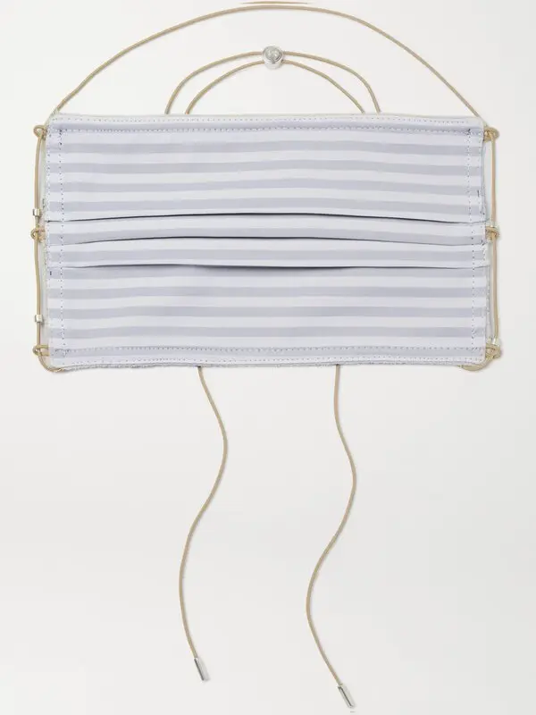 M. Cohen Reversible Cotton Face Mask - Gray