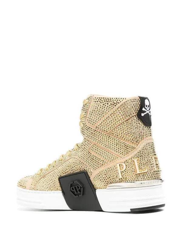 Philipp Plein Studded High-top Sneakers