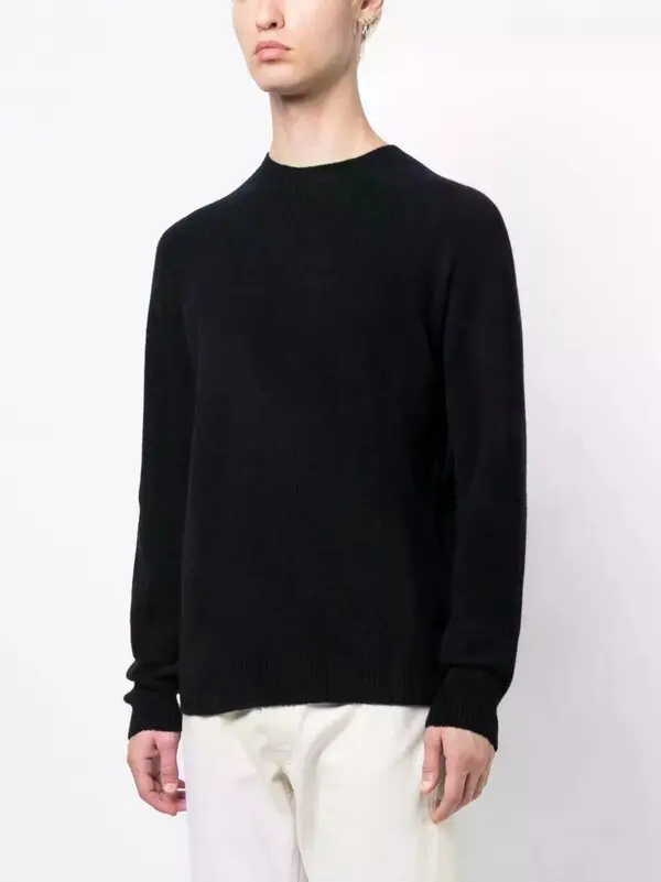 Sunspel Crew Neck Sweater - Blue