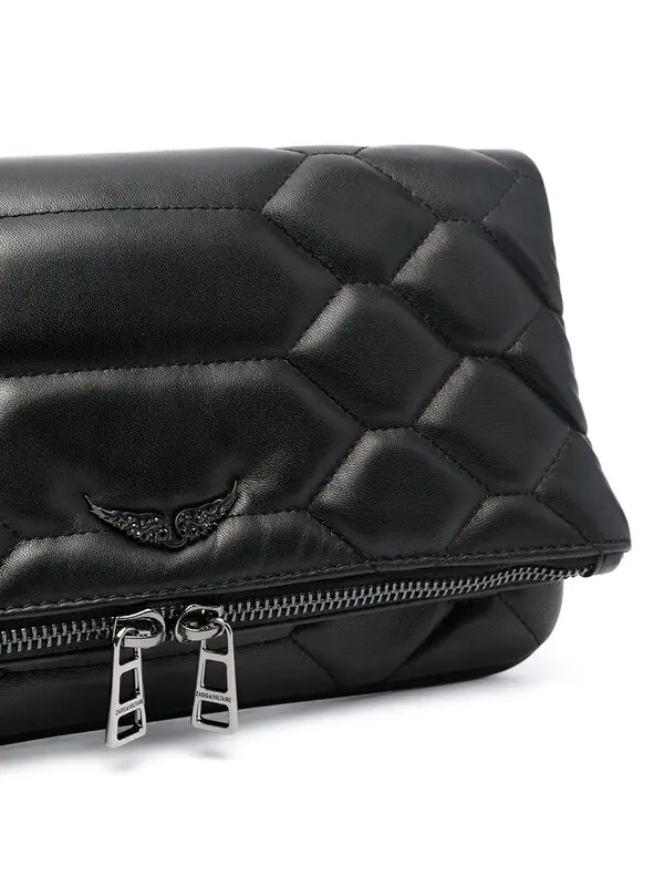 Zadig&Voltaire Rock Mat Scale Clutch Bag