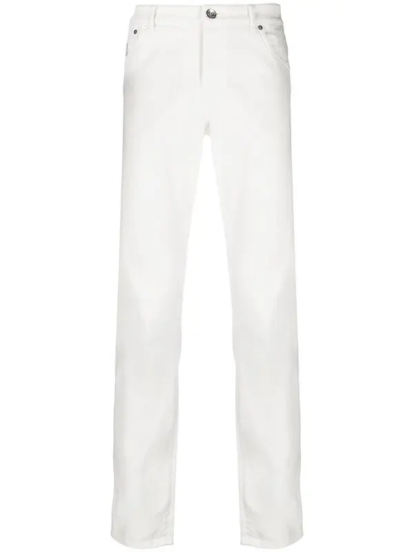 Brunello Cucinelli Mid-rise Slim-fit Jeans