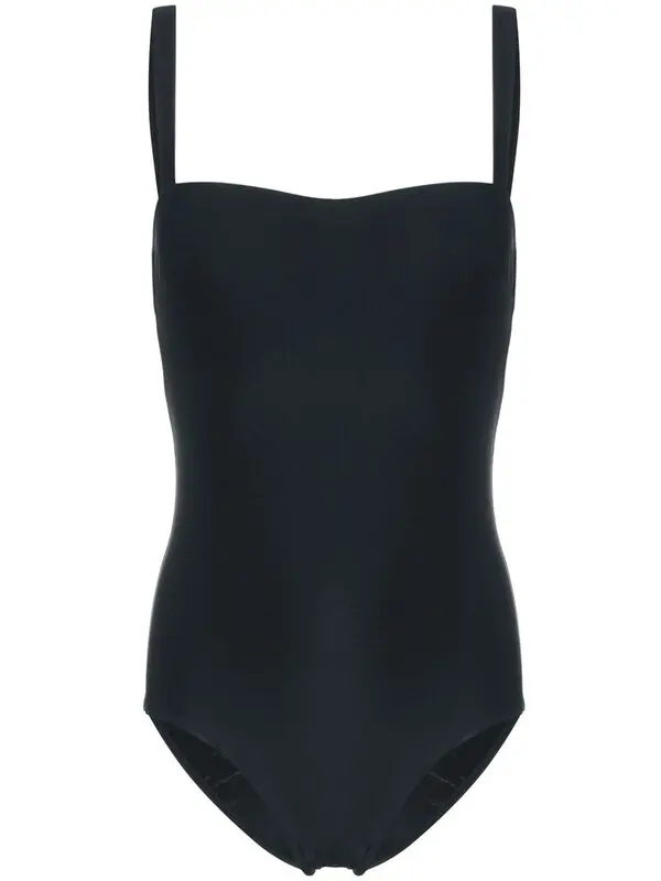 Matteau The Square Maillot Swimsuit - Black