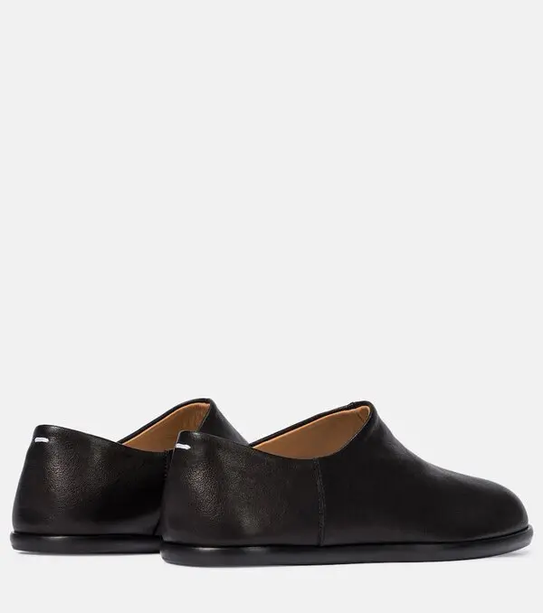 MAISON MARGIELA Tabi Leather Loafers - Black