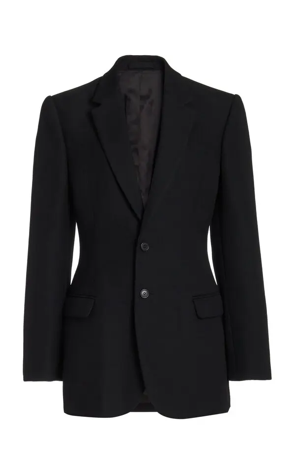 Wardrobe.NYC Contoured Wool Blazer