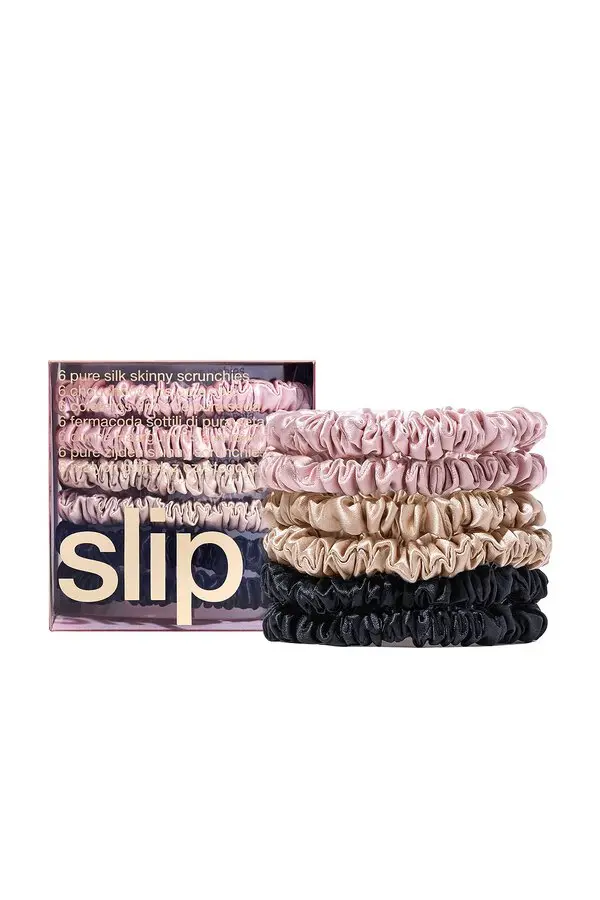 Slip Skinny Scrunchies Set Of 6 - Multi