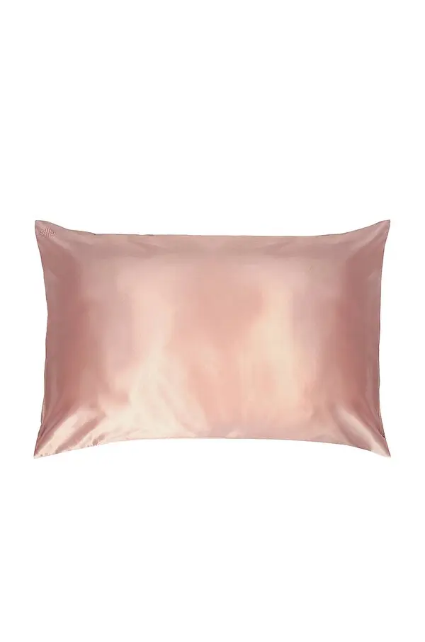 Slip Queen/standard Pure Silk Pillowcase - Pink