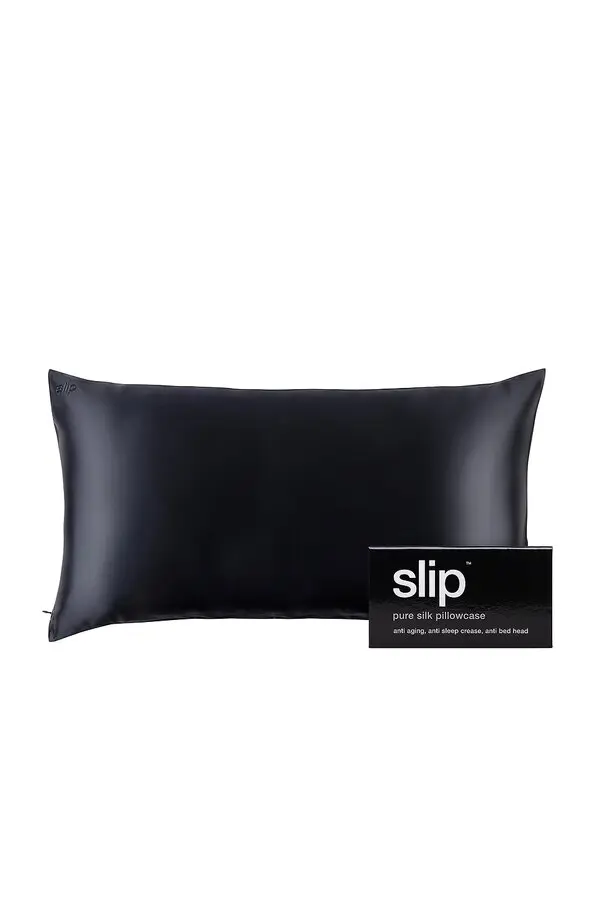 Slip King Pure Silk Pillowcase - Black