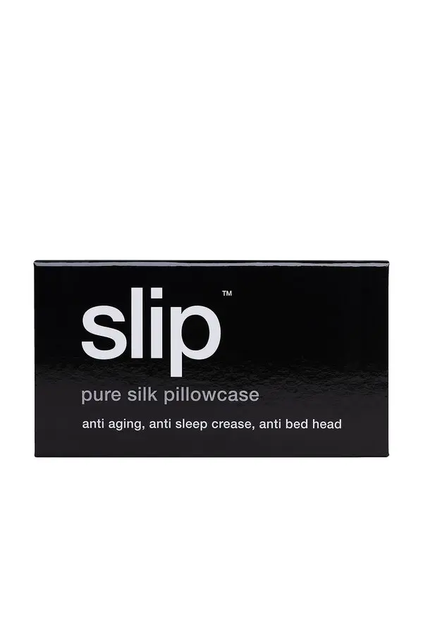 Slip King Pure Silk Pillowcase - Black