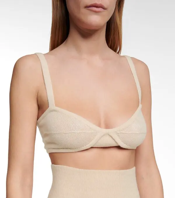 Khaite Eda Cashmere Bralette